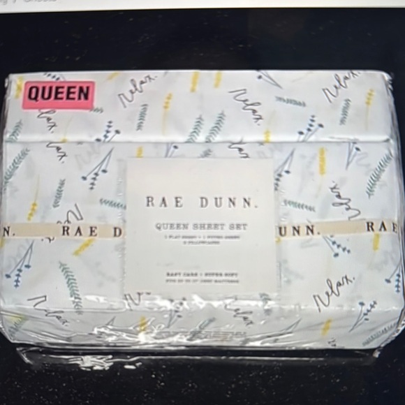 Rae Dunn | Bedding | Rae Dunn White Queen Sheets Bedding Set | Poshmark